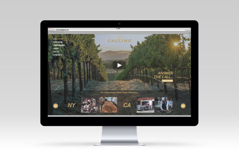 social media: “the calling” wine campaign and website | ceft and ...